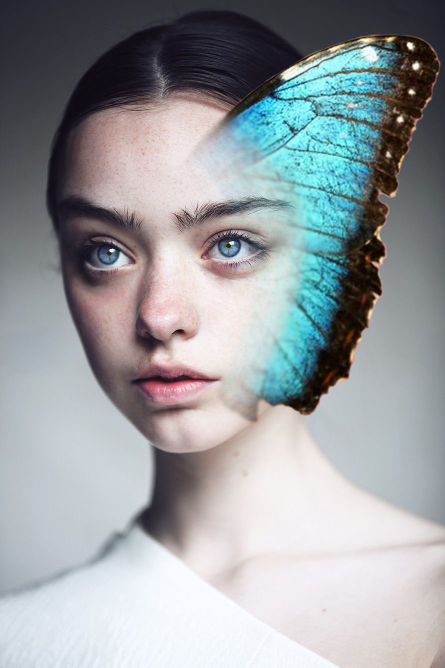 Surreal Human/Nature Portrait