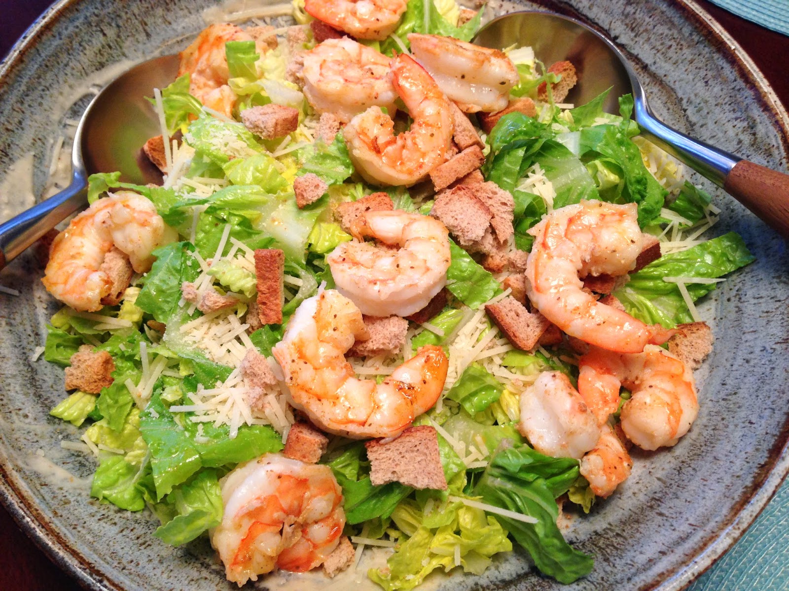 Feast Everyday Caesar Salad With Shrimp