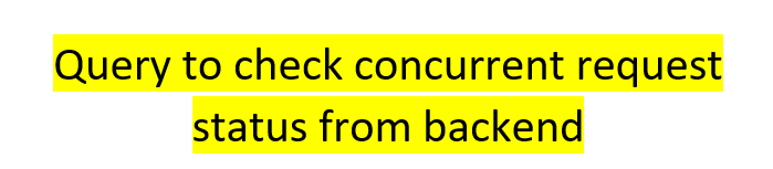 Oracle Applications Blog Query To Check Concurrent Request Status From Backend