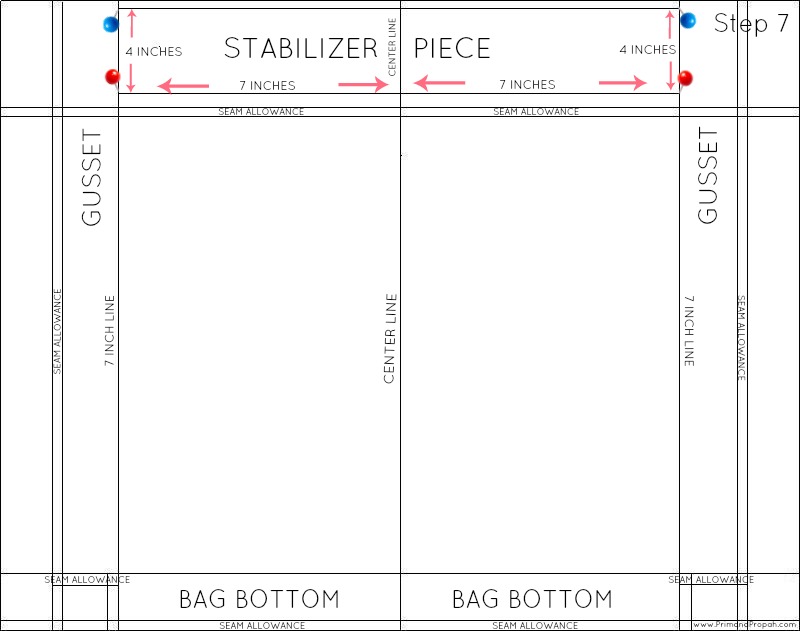 Prim and Propah: Draft Your Own Tote Bag Pattern, a Tutorial