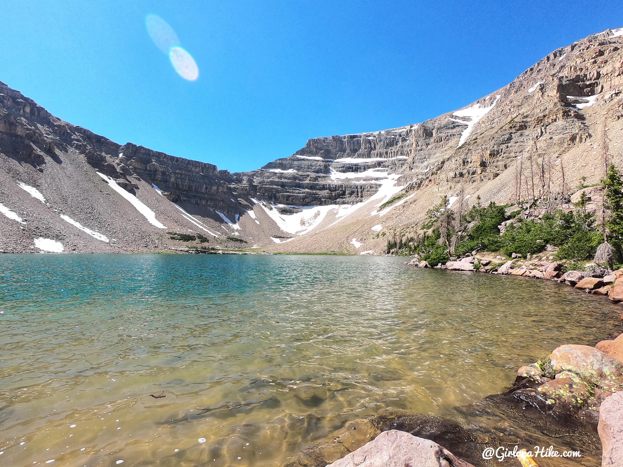 Backpacking to Amethyst Lake, Uintas - Girl on a Hike