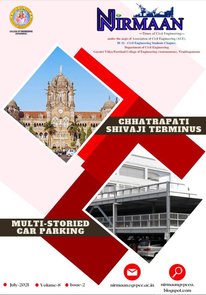 Engineering College Magazine Cover Page Design