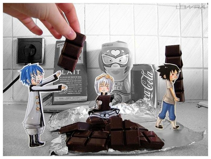 Fresh Pics: Anime Paper Child Art