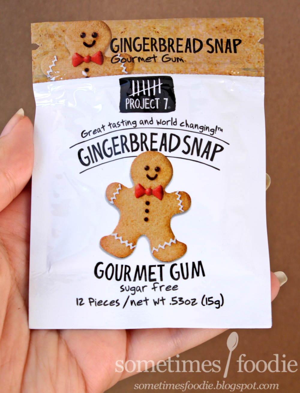 Sometimes Foodie: Project 7 Gingerbread Snap Gum - Target