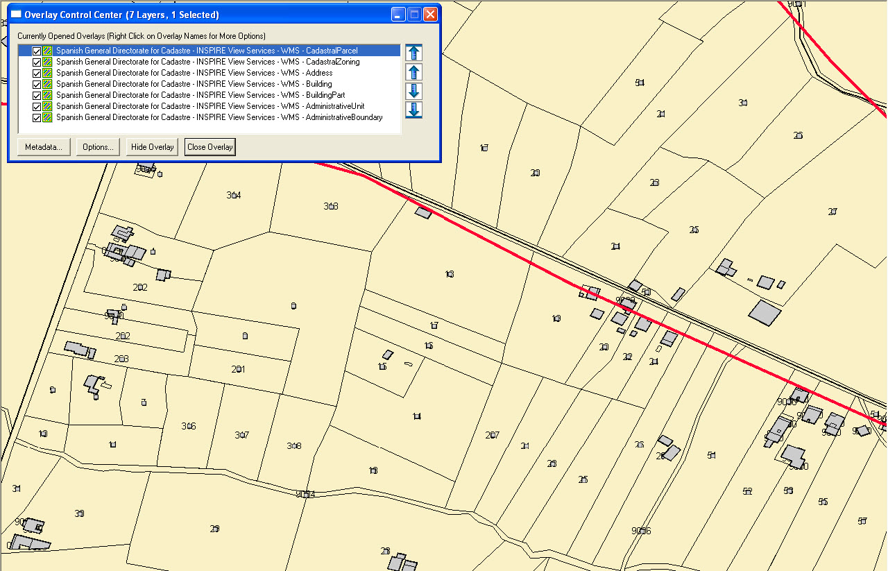 Cartografía Digital: Cartografía catastral.