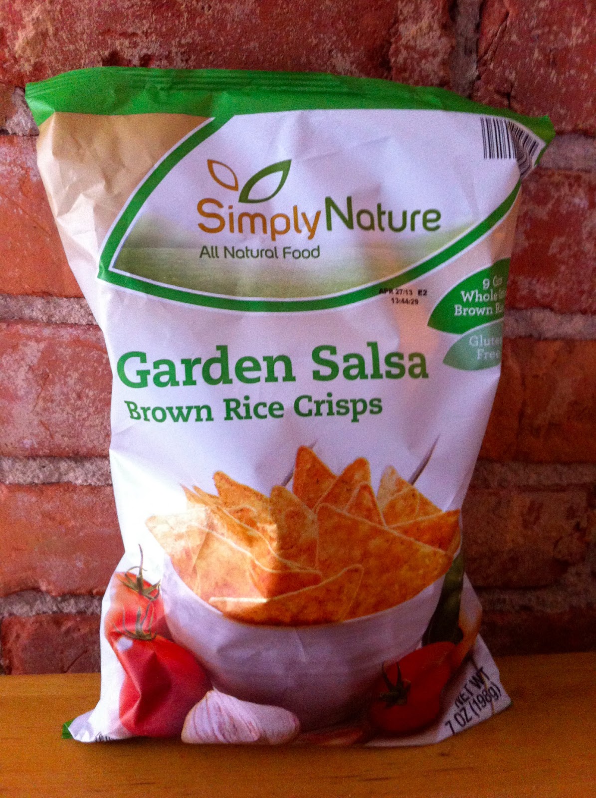 What's Good at ALDI?: Simply Nature Week - Garden Salsa Brown Rice Crisps