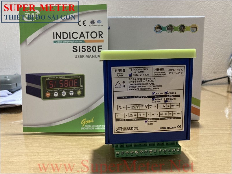 Đầu hiển thị cân SI-580E (Modbus 485 RTU) ~ Super Meter Việt Nam