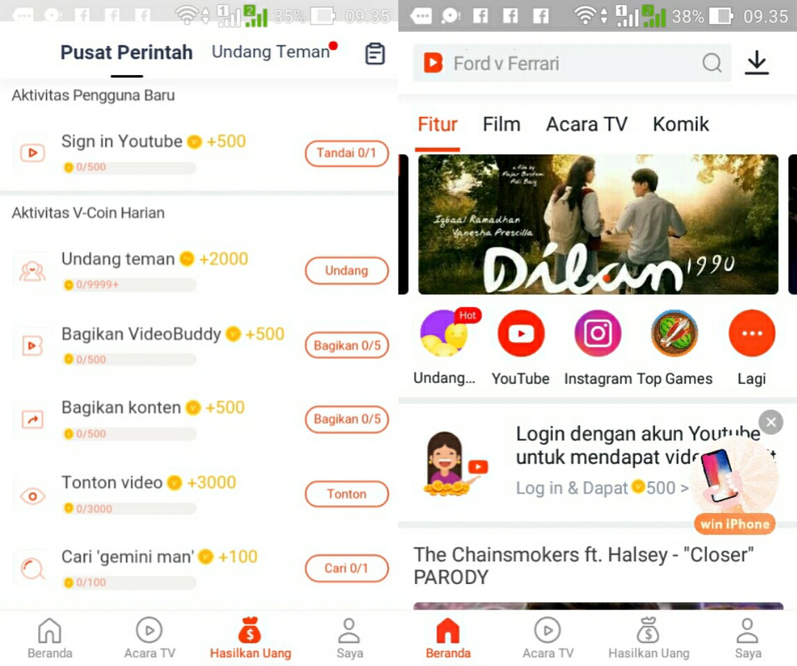 Aplikasi Pulsa Gratis