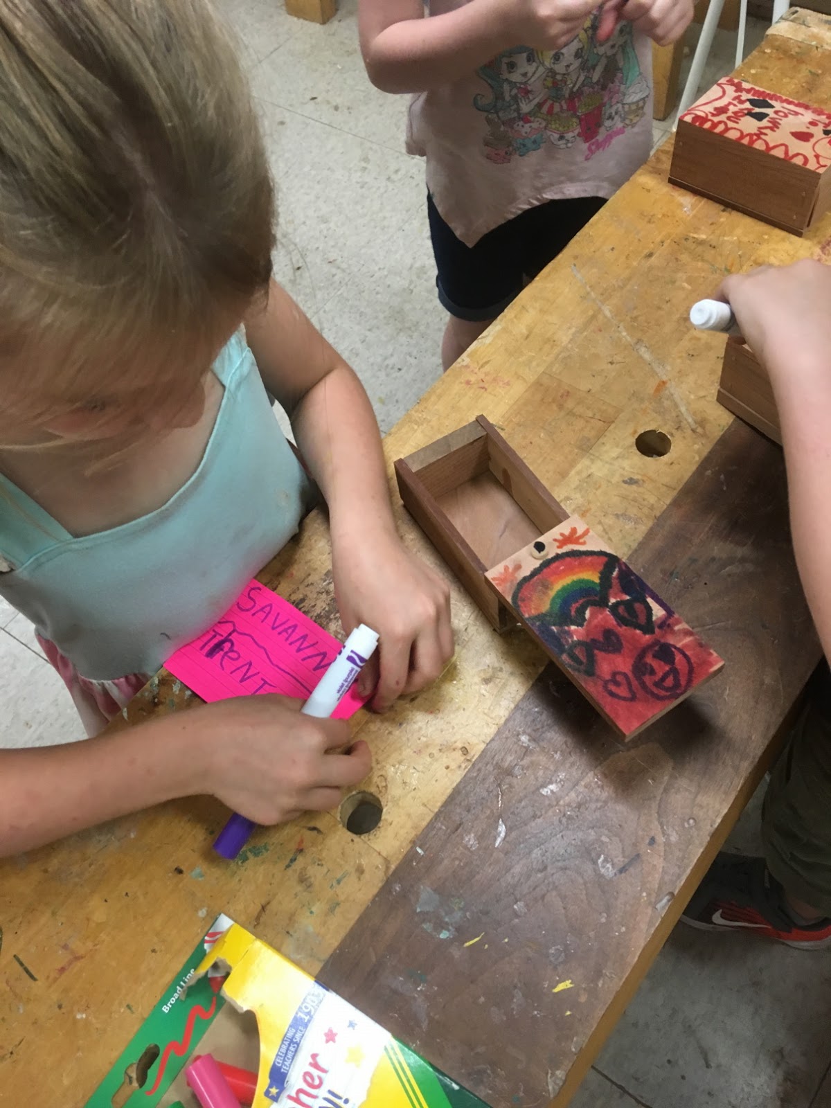 Wisdom of the Hands: friendship boxes...