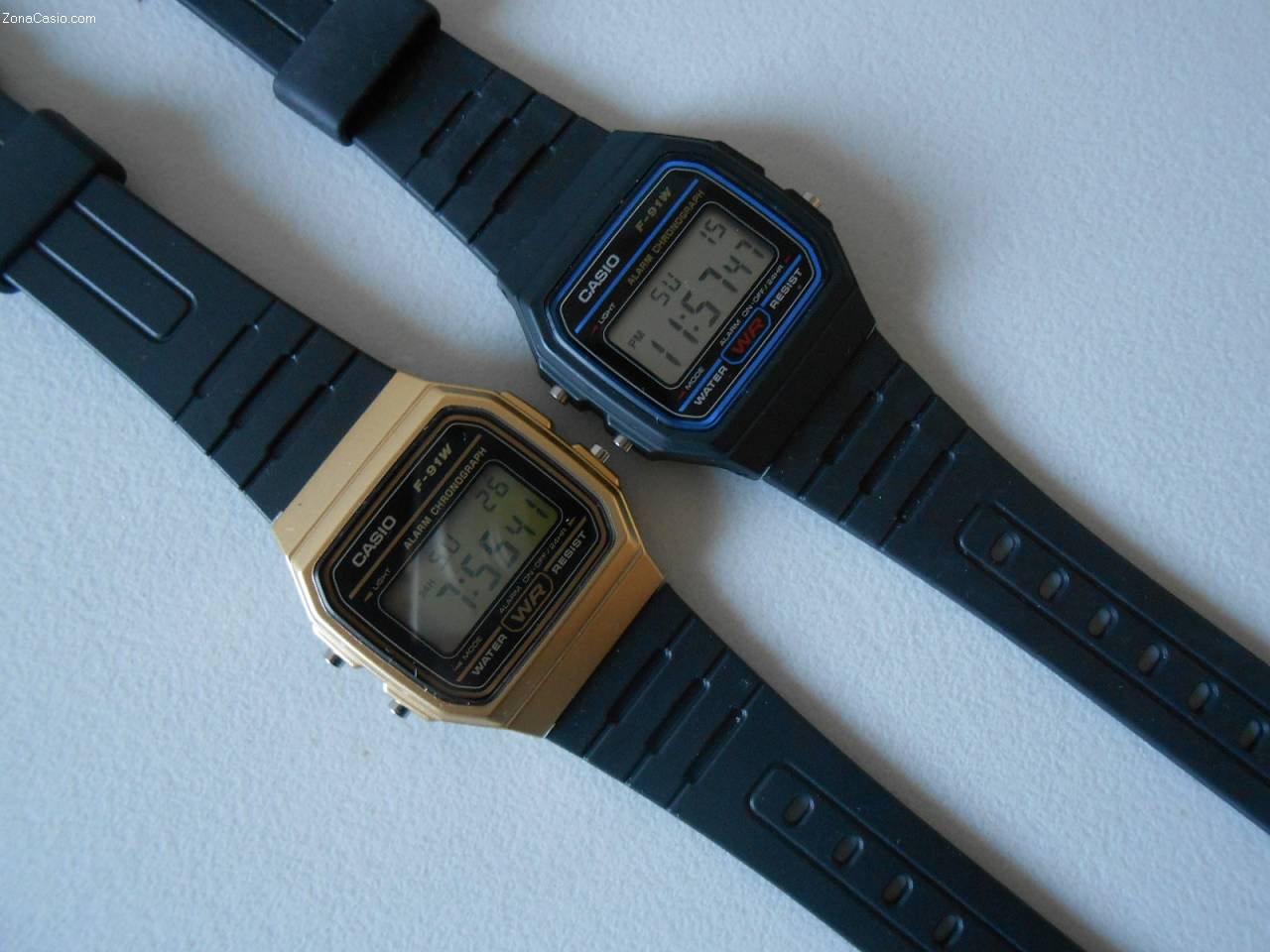 Zona Casio: Prueba: Casio F-91-WM. Vuelve "el grande"