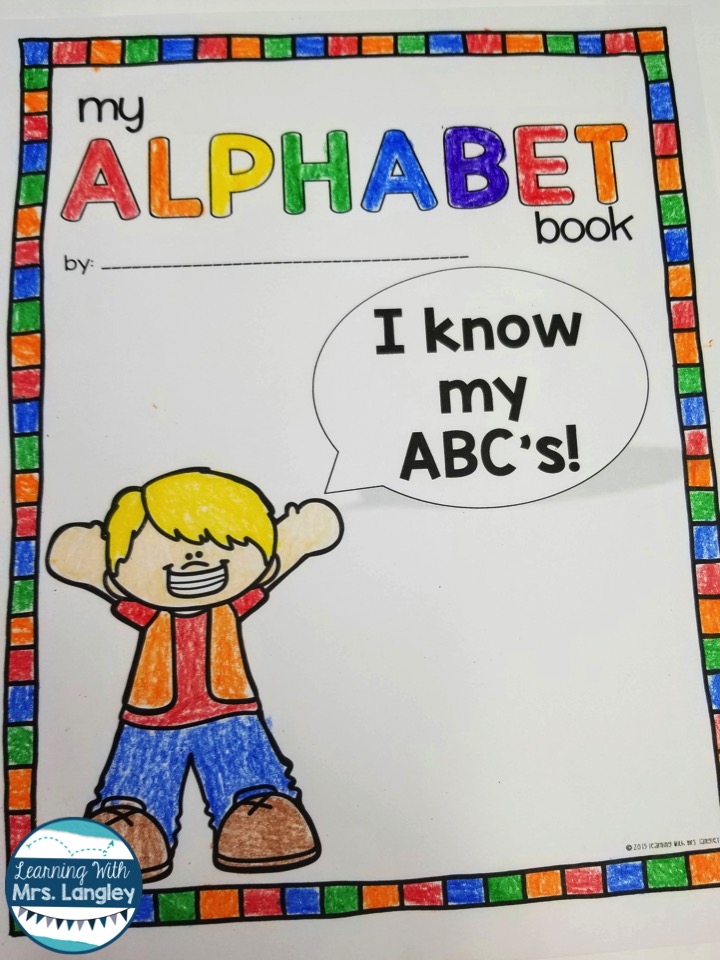 Fun with ABC Books and an alphabet FREEBIE | Learning with Mrs. Langley
