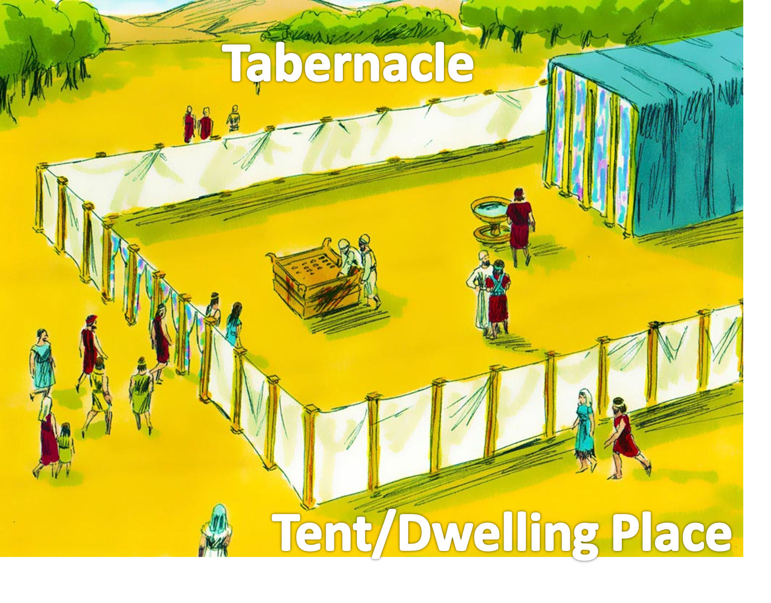 E-KIDS 1st Grade Lessons: March 13, 2016 - Tabernacle Worship