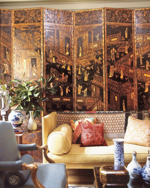 Eye For Design: Decorating With Chinese Coromandel Screens