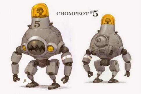 That Figures: NEWS: Chomp Bot #5 From Industria Mechanika