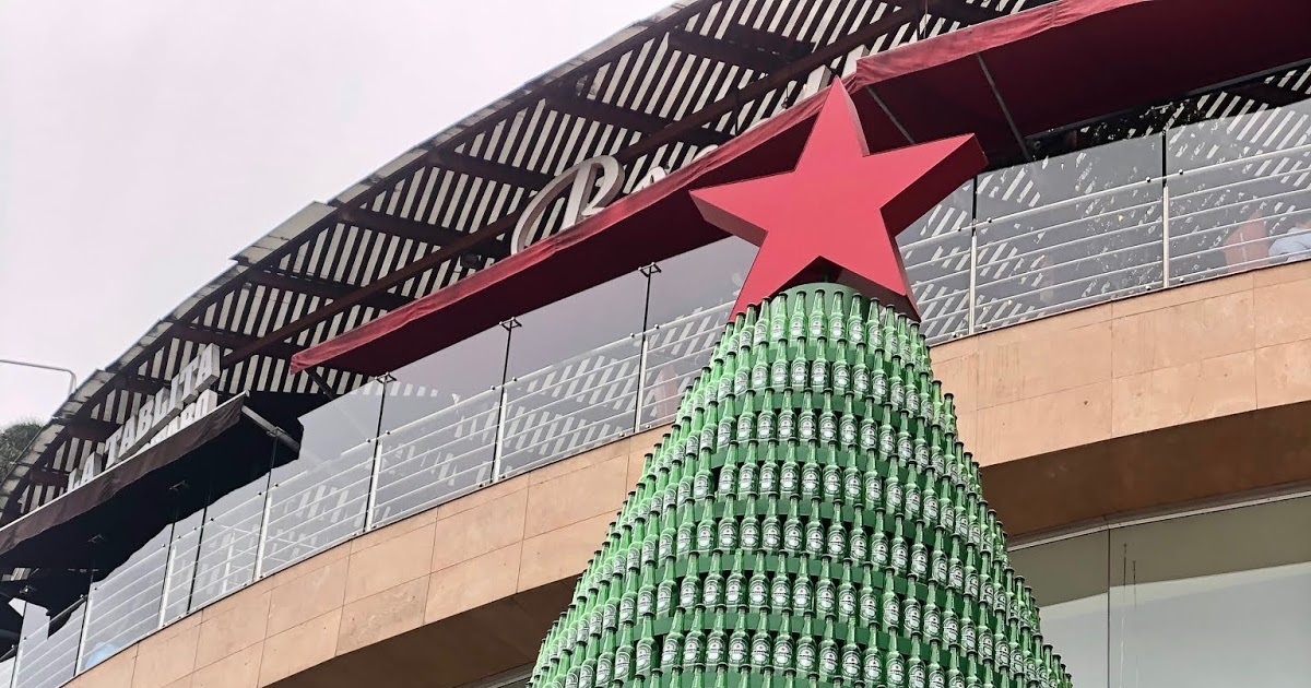 Heineken ilumina varias ciudades con sus “Legendary Trees” estas fiestas