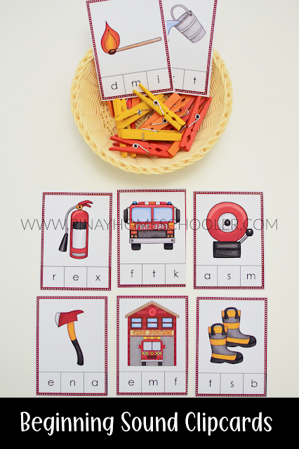 Fire Safety Themed Preschool Math and Literacy Pack | The Pinay ...