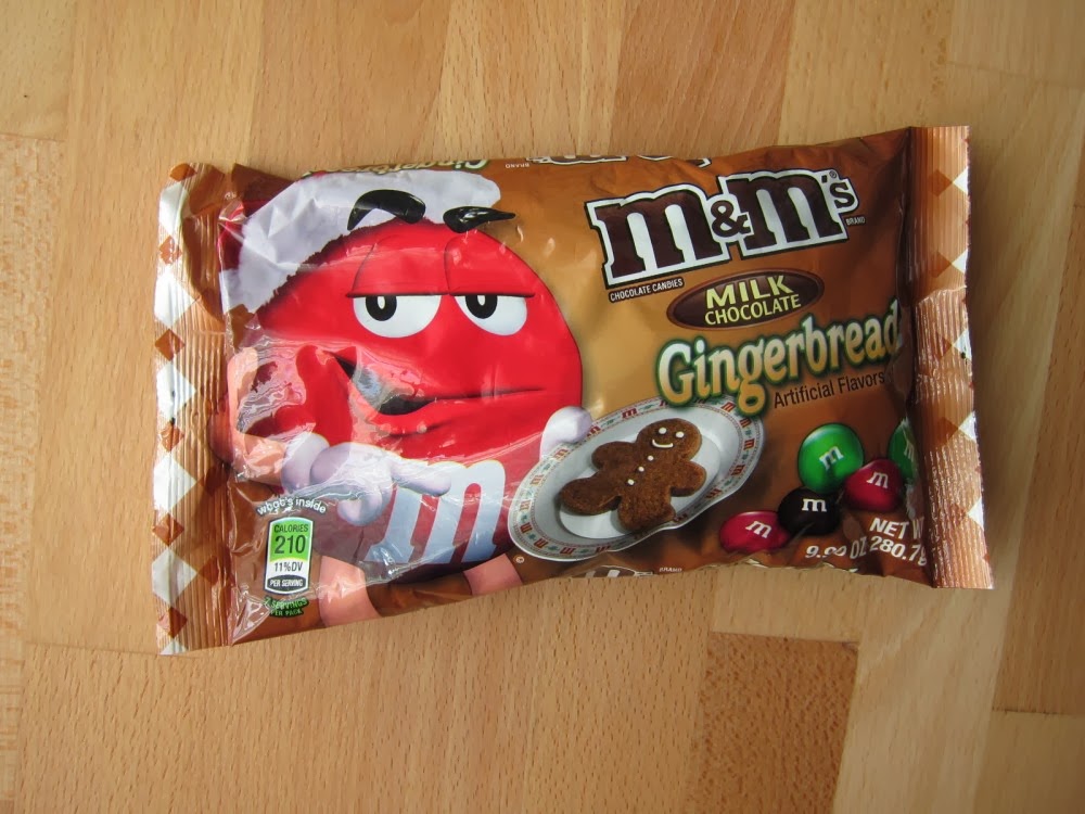 Review: Gingerbread M&M's Candies