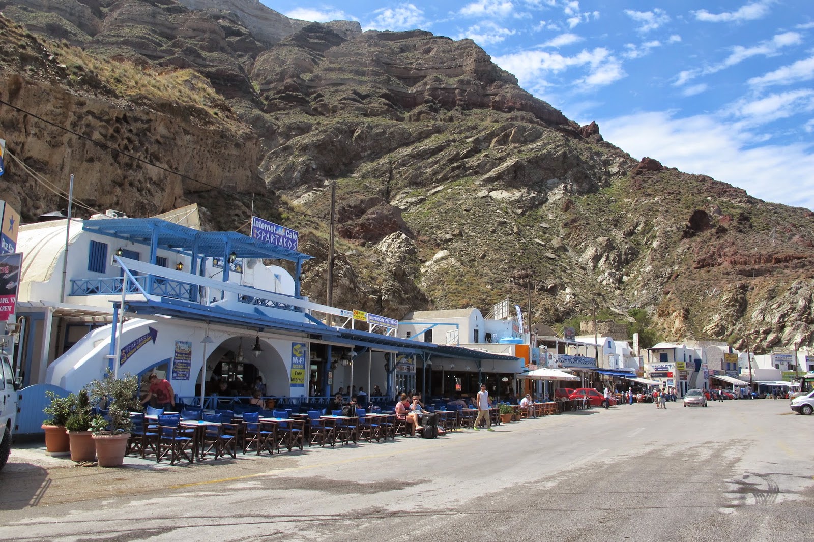 Athinios Port - Santorini, Greece - Travel is my favorite Sport