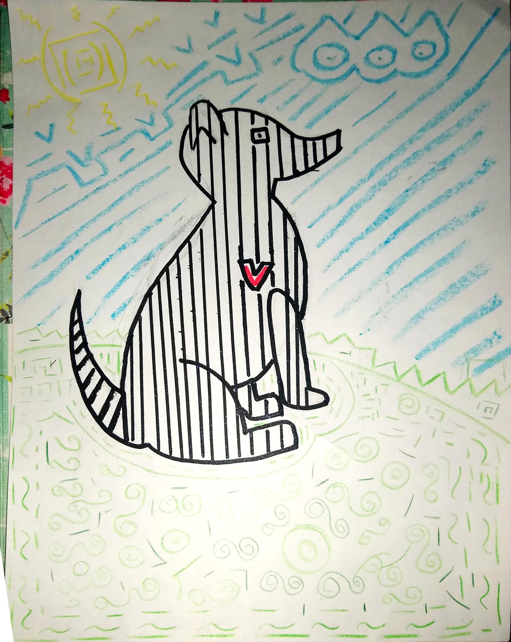 Dibujos de Líneas y Puntos.