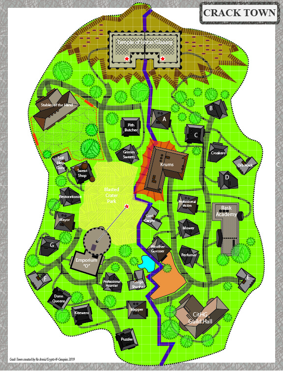 Crypts-n-Creepies: Crack Town: Cursed, Blessed or just Tectonically ...