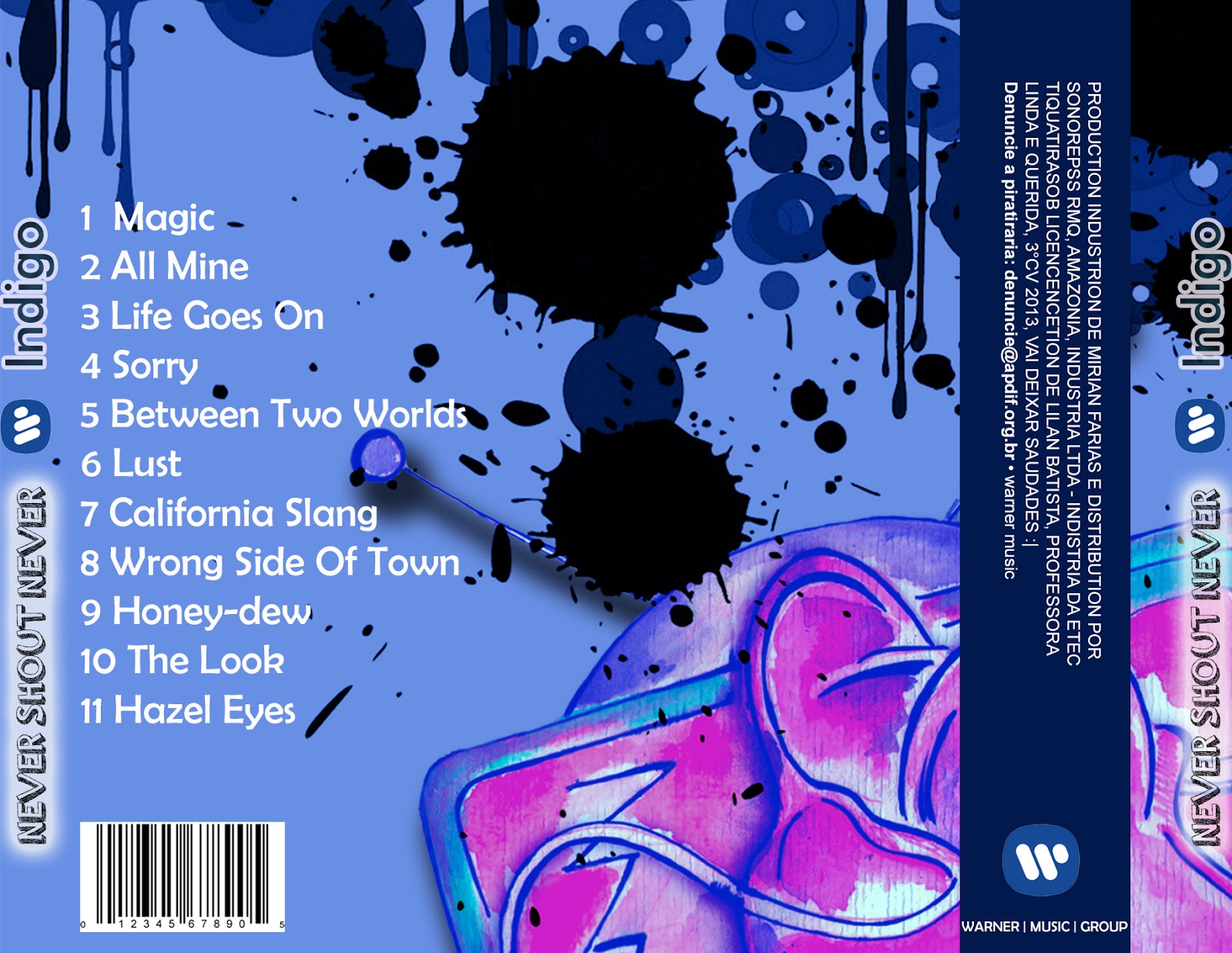 Mirian Farias - Portfolio: Ilustração para capa de CD