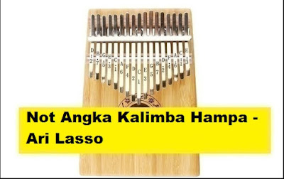 Not Angka Kalimba Hampa - Ari Lasso - CalonPintar.Com