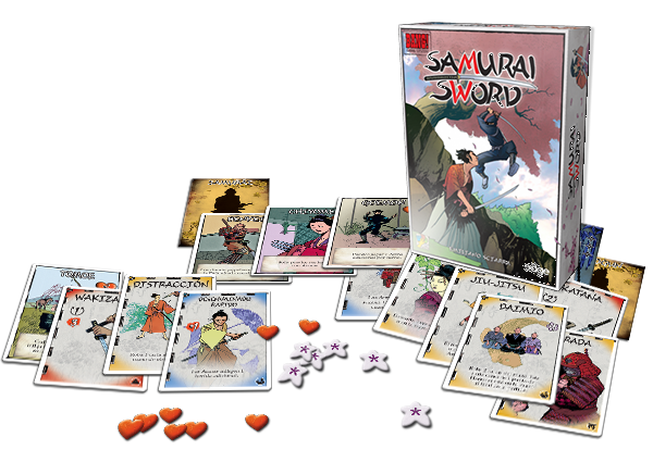 La Ira de Crom: Samurai Sword, el juego de cartas.