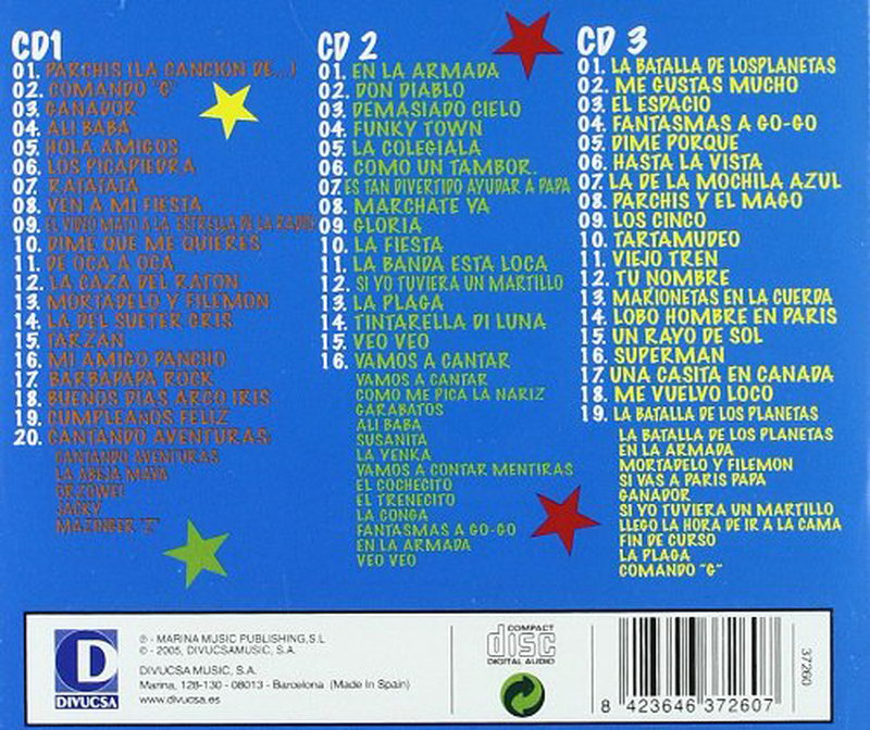 ENTRE MUSICA: PARCHIS - Todas sus canciones.. todos sus éxitos (3 CDs)