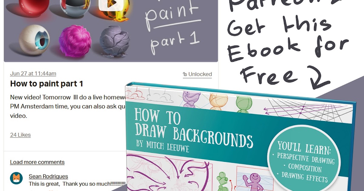 Learning drawing principles: background