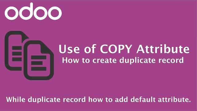 How to use copy function in Odoo