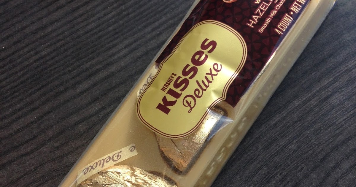 Hershey Kisses Deluxe Whole Roasted Hazelnut Center