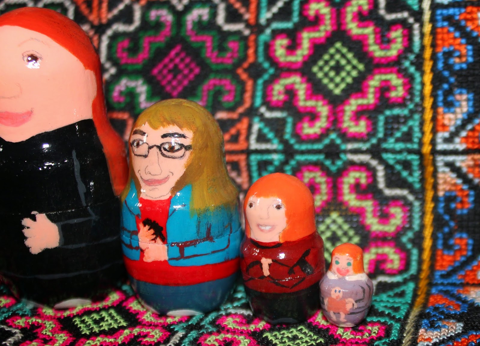 PLANET OF THE DOLLS: Doll-A-Day 164: Nesting Dolls of My Own Making ...