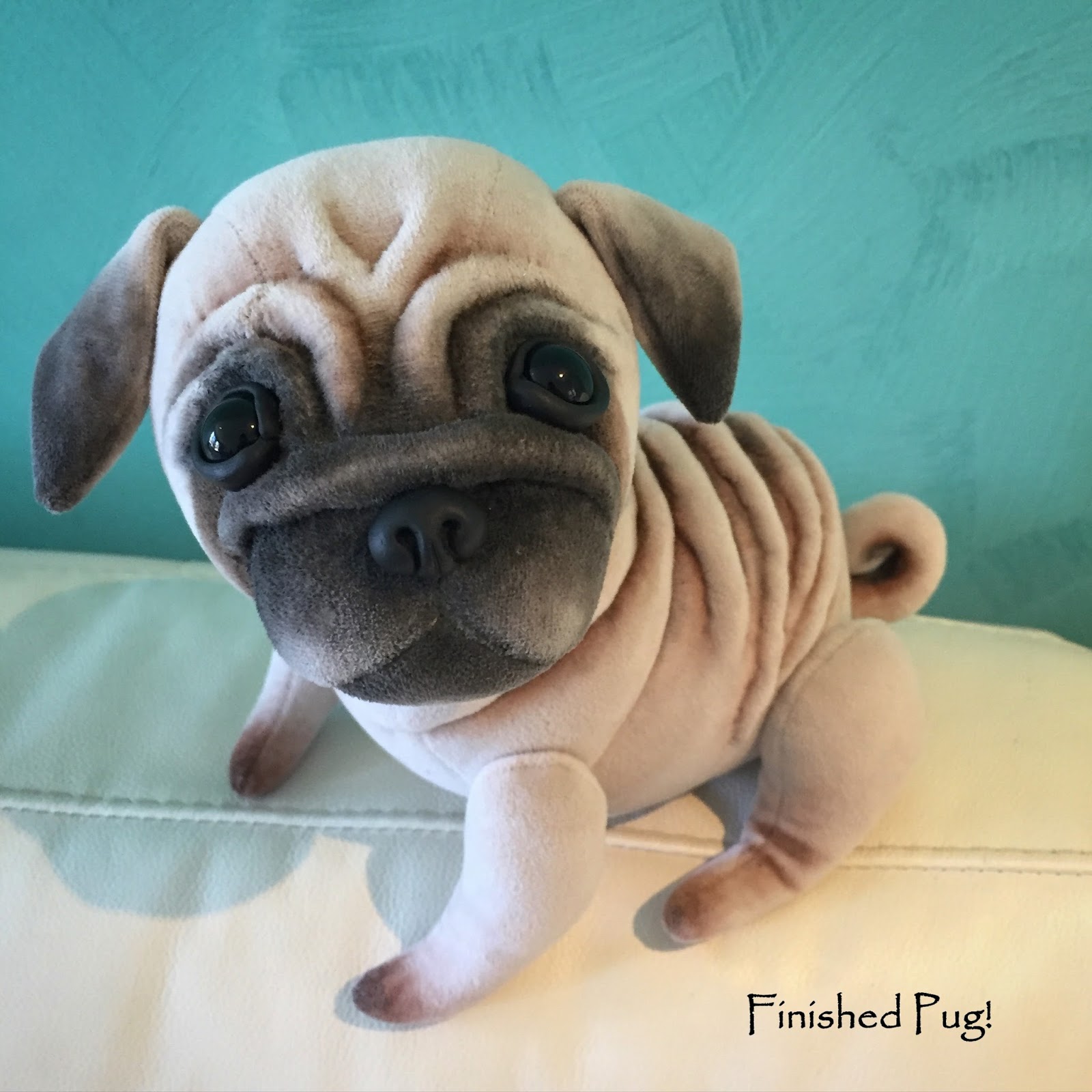 The Inner World of Emma's Bears: Pickle the Pug - Full design process ...