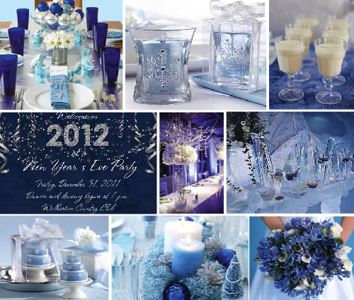 Ideas by Andrea: New Year's Eve Color Schemes