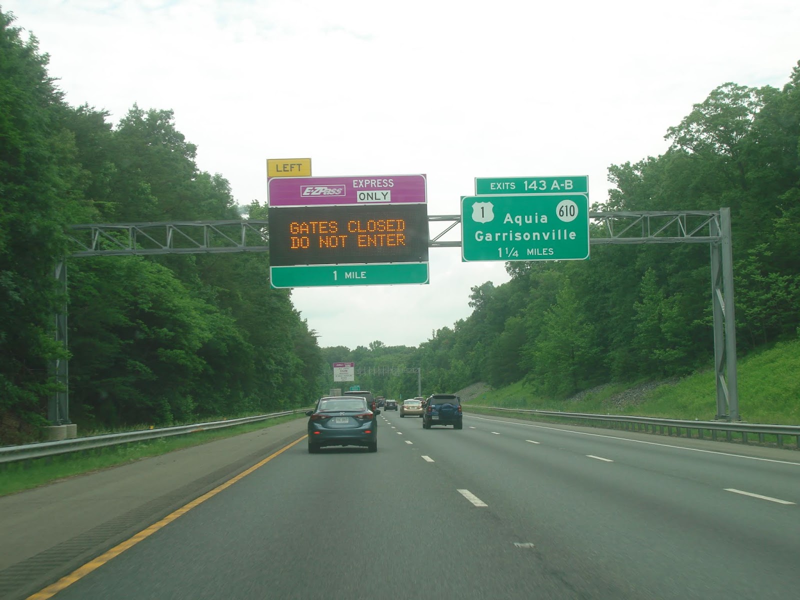 Luke's Signs: Interstate 95 & Route 610 - Stafford County, VA