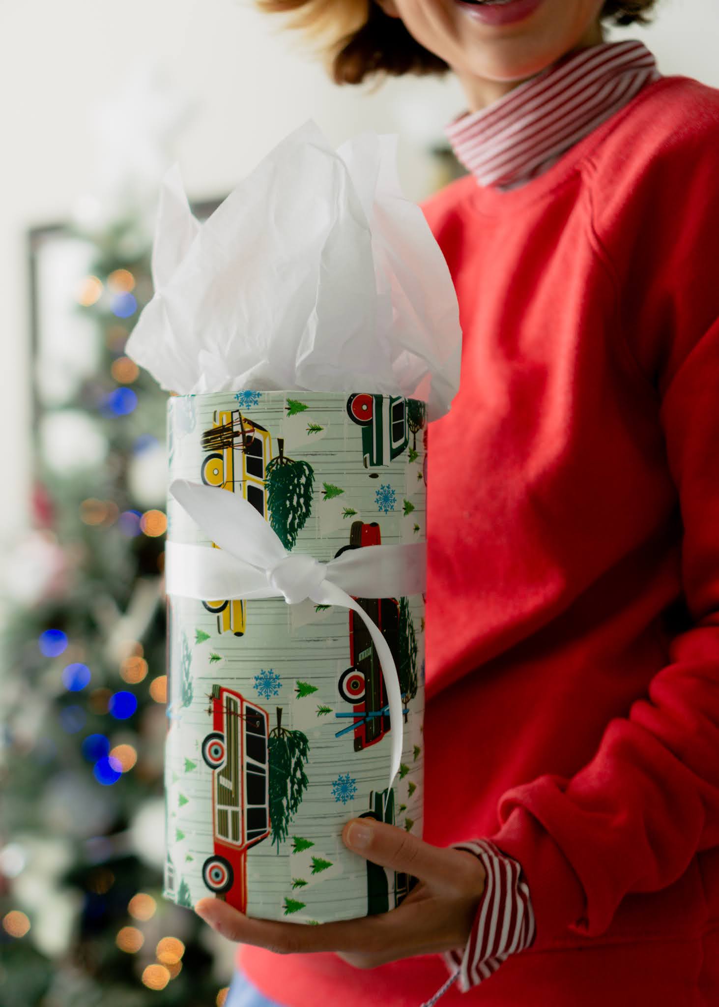 Pro-Wrapper: How-To Transform Household Items into Holiday Gift Wrap ...