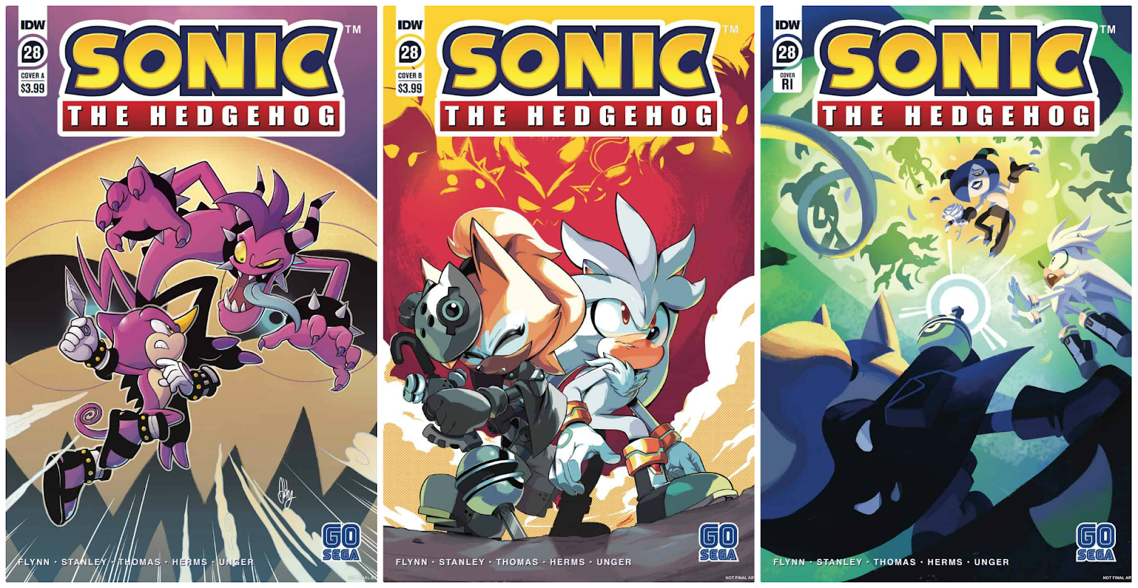 REVELADAS TODAS LAS PORTADAS DE LA ENTREGA #28 DE LOS CÓMICS DE IDW ...