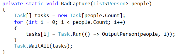 Jeremy Bytes Lambda Expressions Captured Variables And For Loops A Dangerous Combination 8240