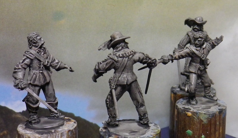 History in 1/72: New figures from Hagen - This time 28mm Musketeers