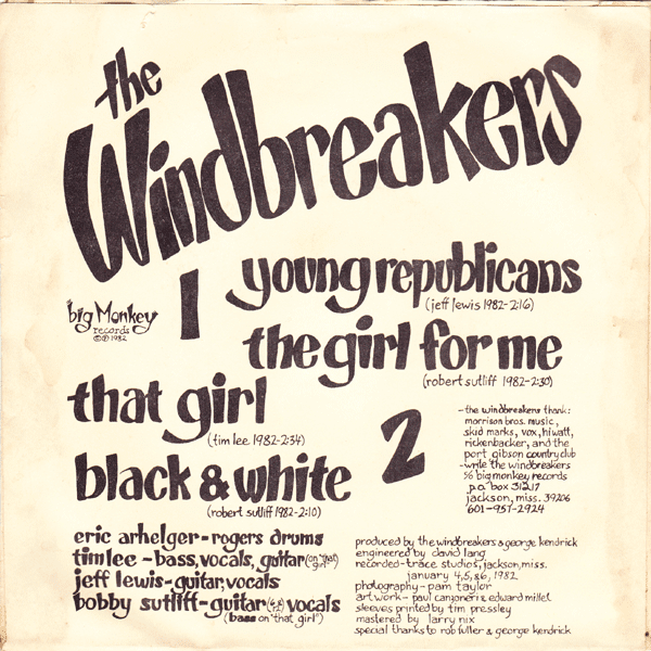 Cheap Rewards Record Blog: The Windbreakers - Meet The Windbreakers EP