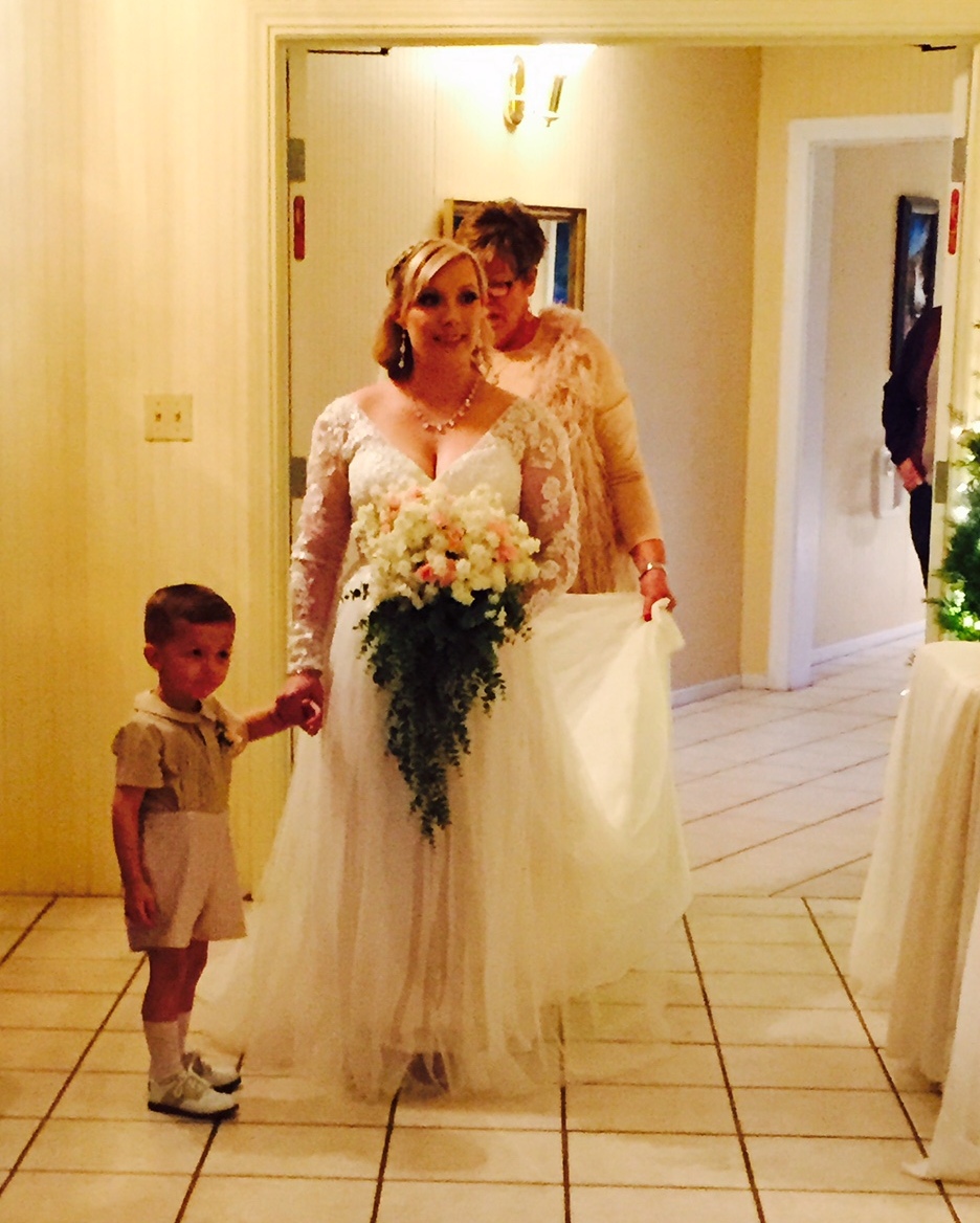 Walnut Creek Chapel: Kayla Coker and Clayton Todd Frizzell Ivory/Gold ...