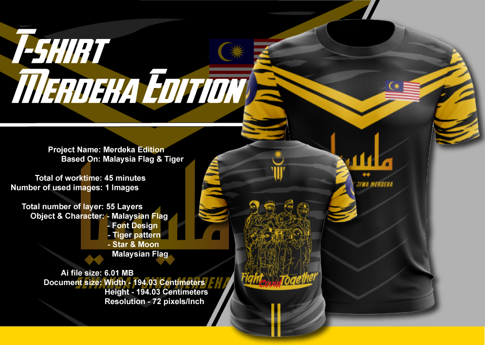 T-Shirt Merdeka Edition 4