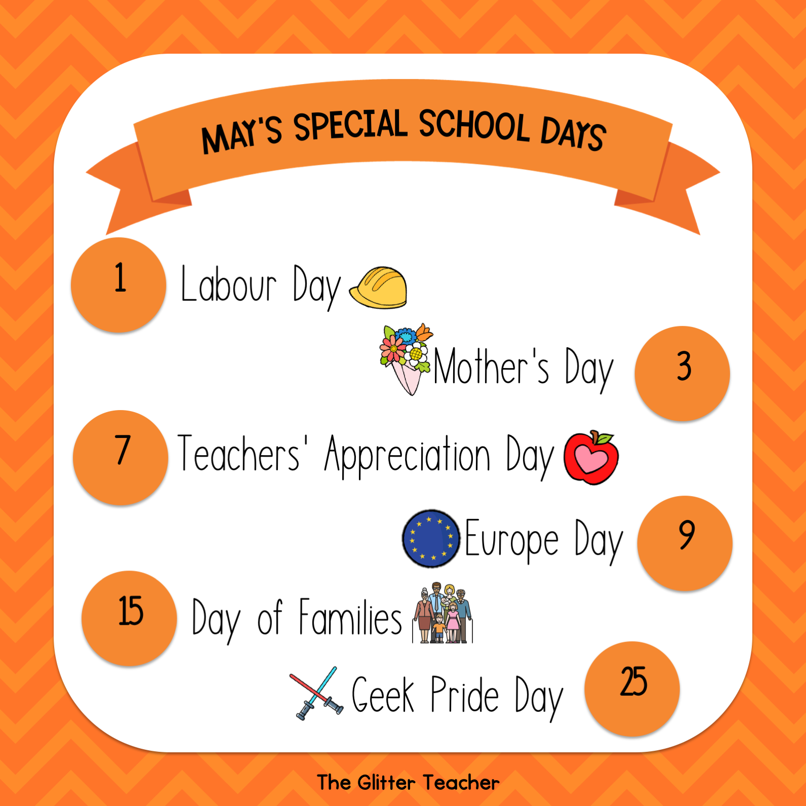 [CELEBRATIONS] Hello, May! - The Glitter Teacher