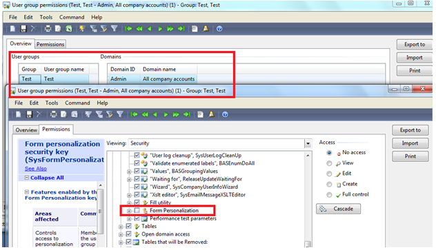 Dynamics: How to disable the “Setup” option for the Forms in the Axapta ...