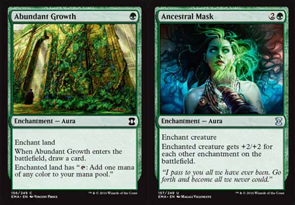 Magic the Gathering Adventures: Eternal Masters Set Review: Green