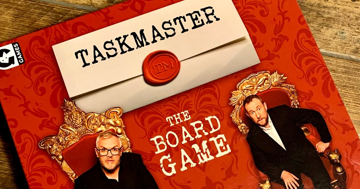 Taskmaster, The Board Game-Review