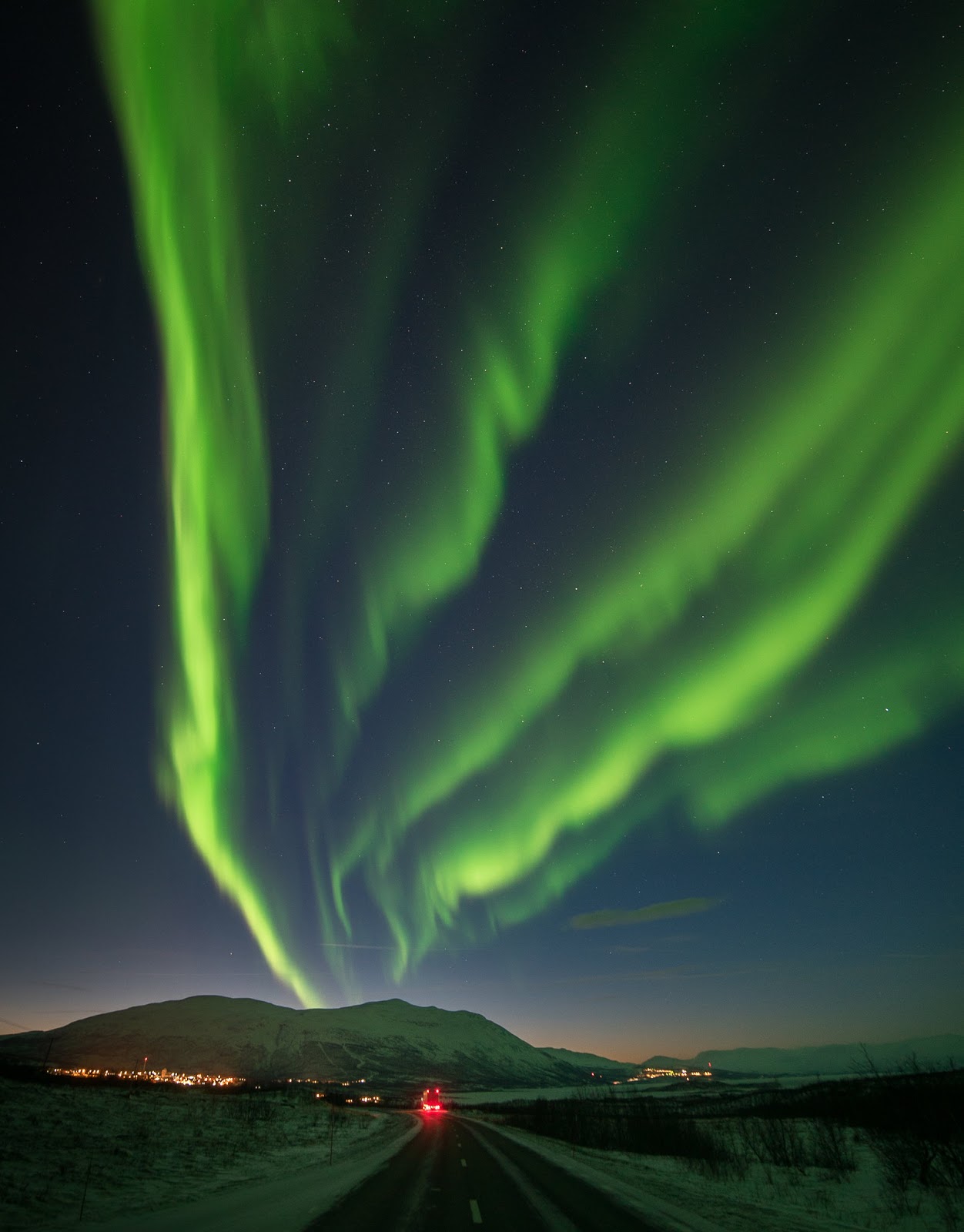 Vineyard Views Aurora Borealis In Sweden
