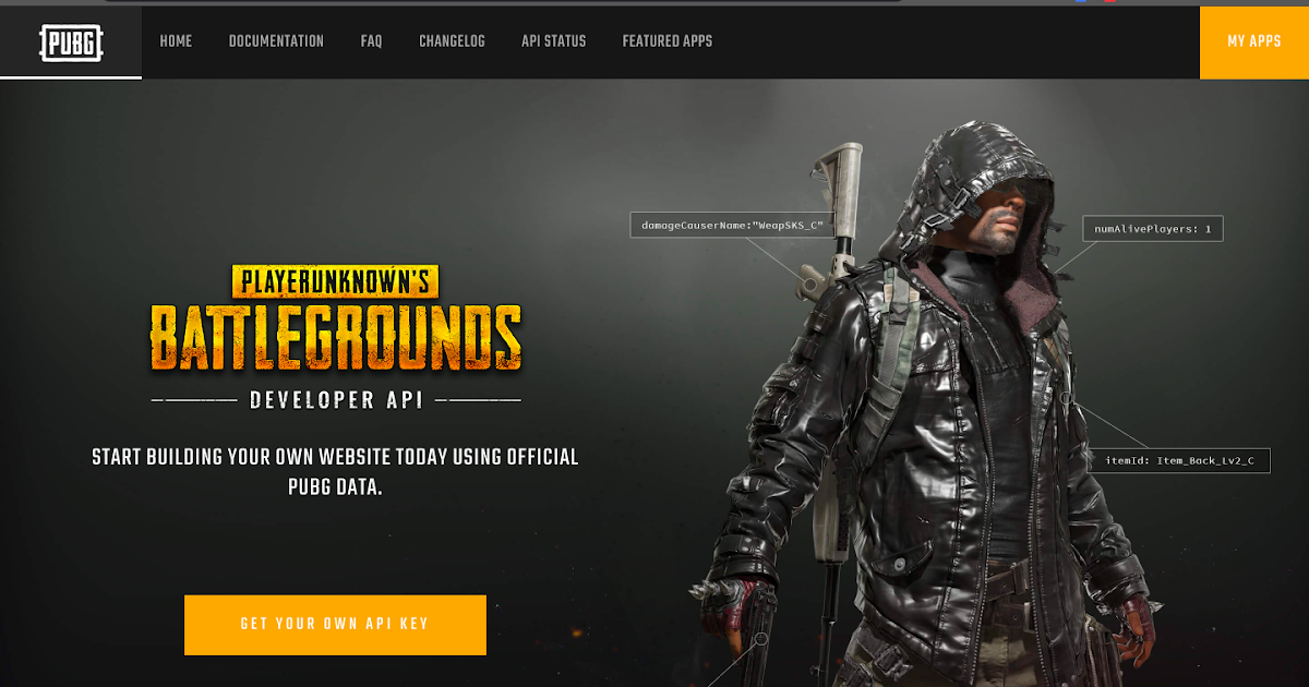 【簡単】PUBGでスクリムのスタッツ計算をするためのPUBG API登録方法 | きっと何者にもなれない社畜