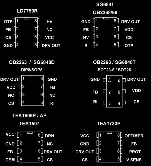 Viper22a Smps Controller Ic Pinout Datasheet Equivalents