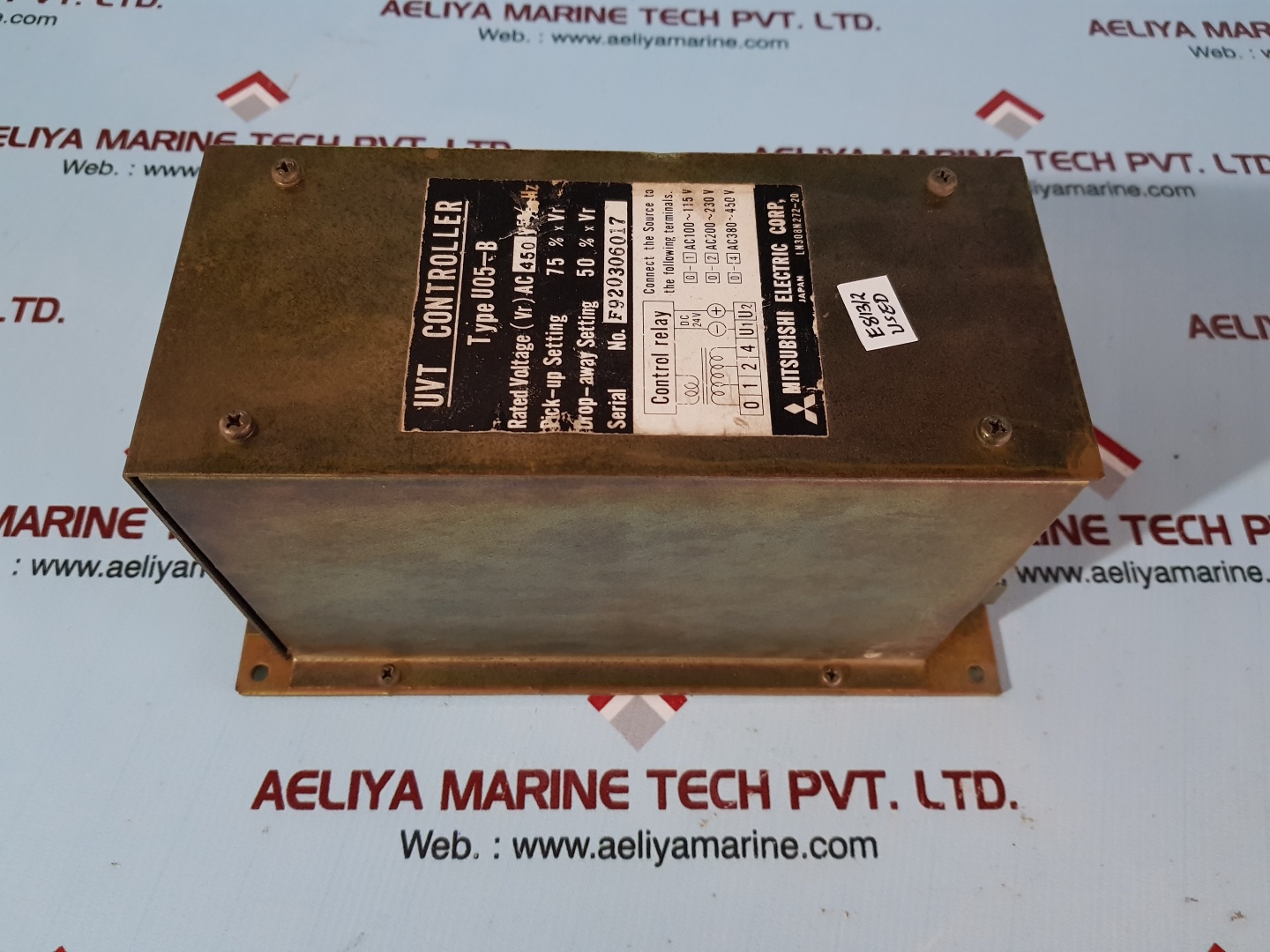 MITSUBISHI U05-B UVT CONTROLLER AC450V - Aeliya Marine